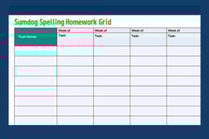 Spelling Resources | Sumdog
